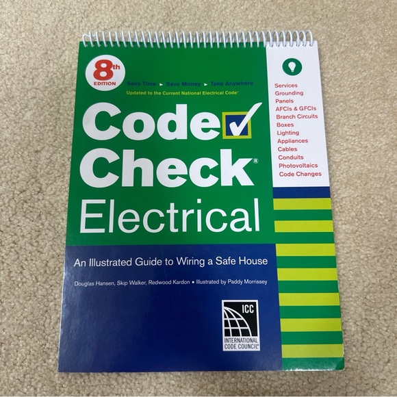 Other | New 8th Edition Code Check Electrical Illustrated Guide To ...